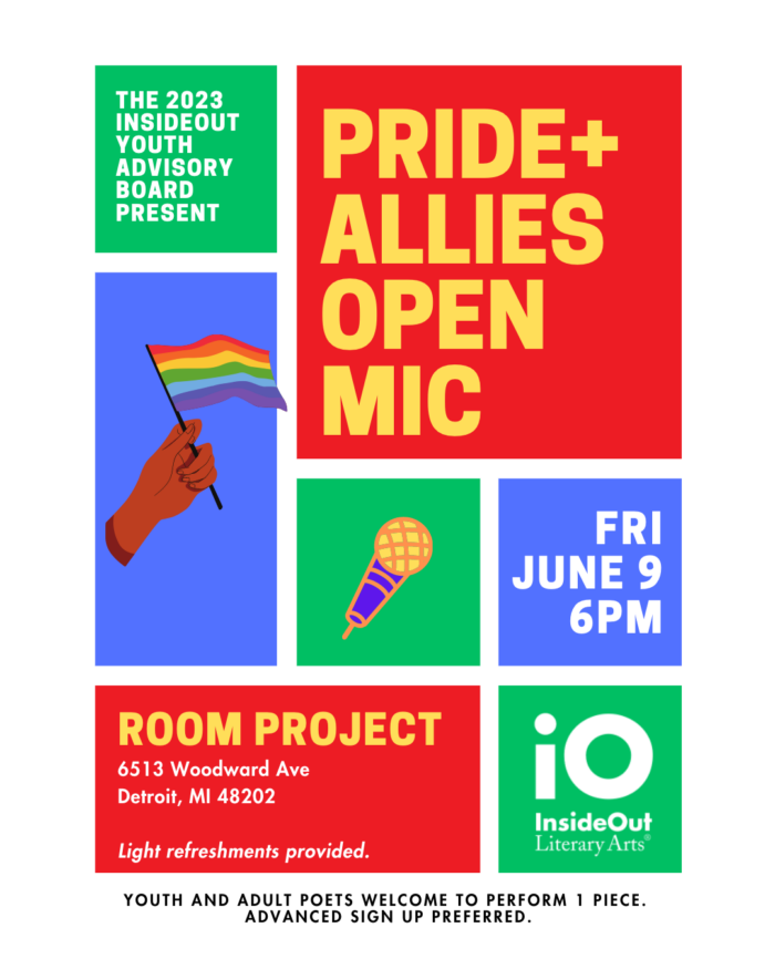 Pride+ and Allies Open Mic! • InsideOut Literary Arts