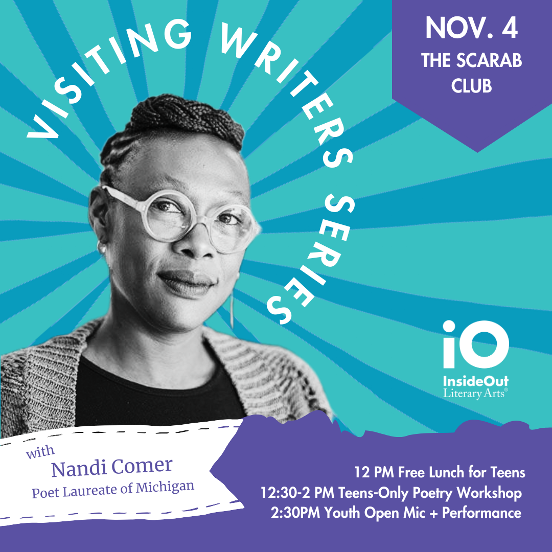 InsideOut Visiting Writers Series: Nandi Comer • InsideOut Literary Arts