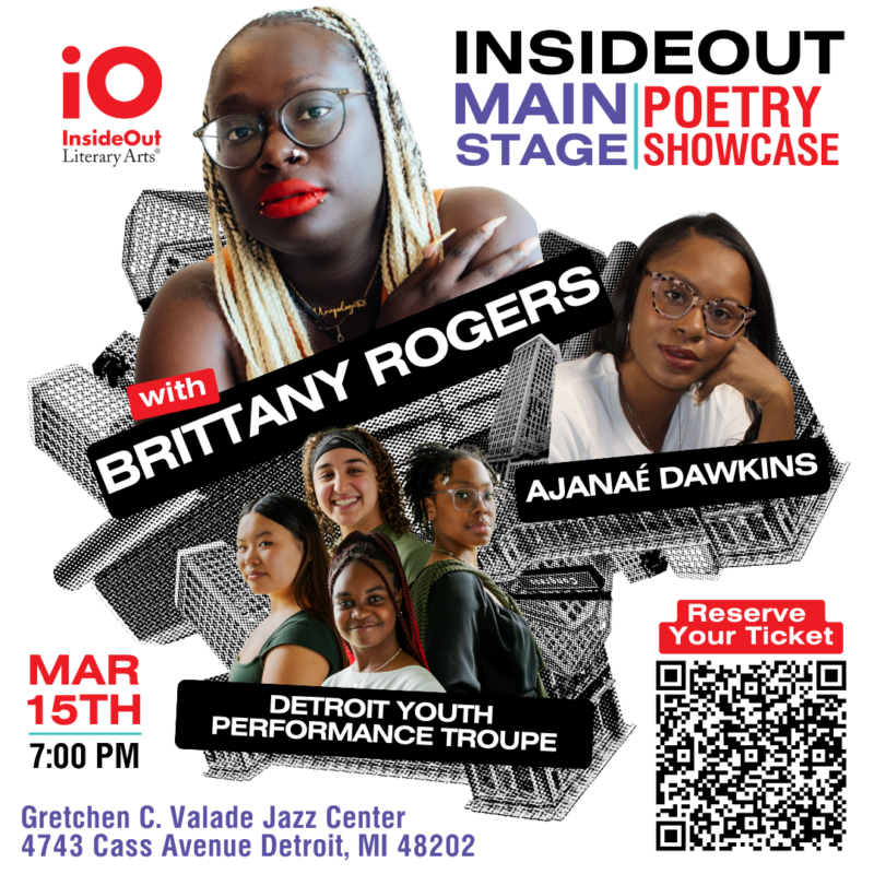 InsideOut Main Stage Poetry Showcase with Brittany Rogers • InsideOut Literary Arts