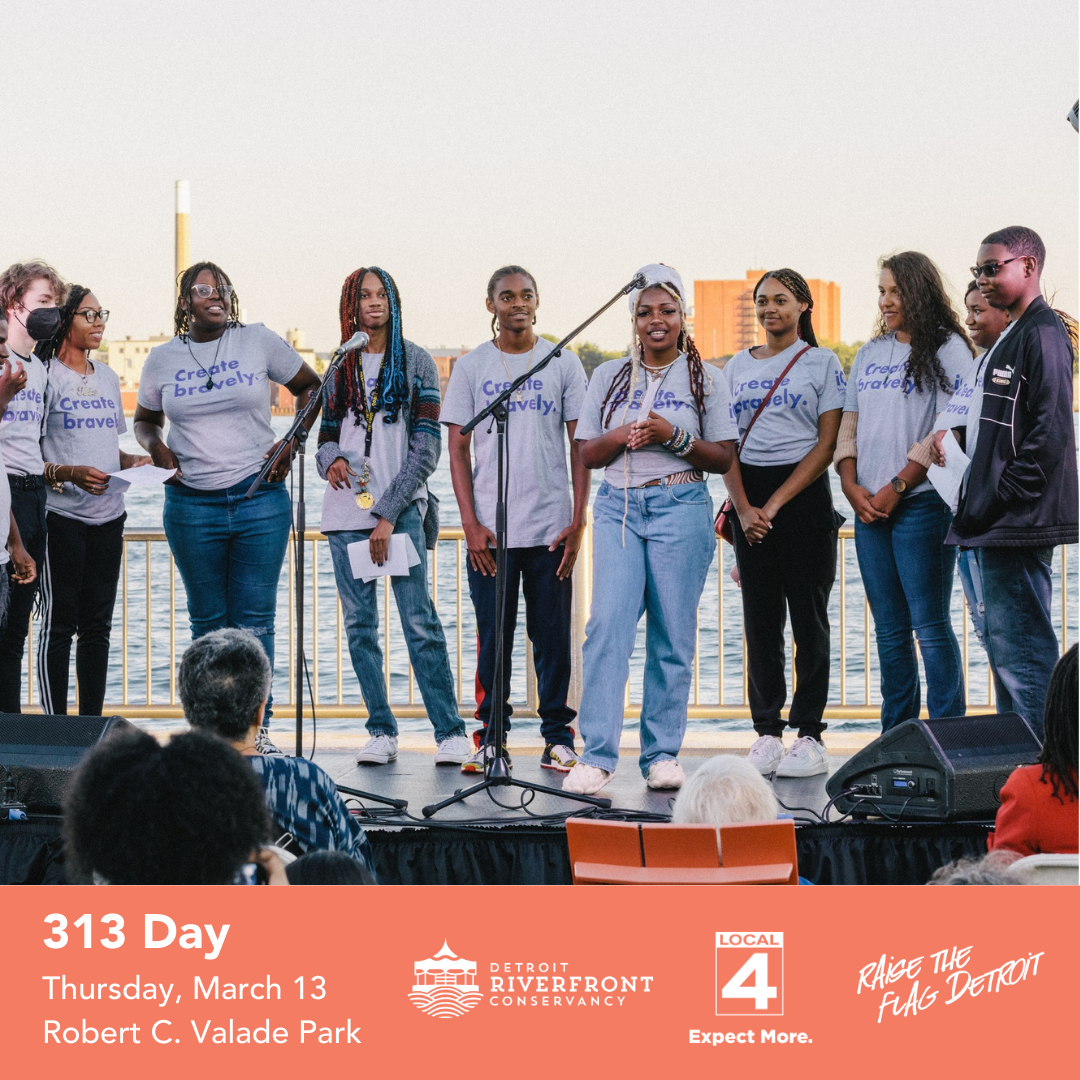 313 Day on the Detroit Riverfront • InsideOut Literary Arts