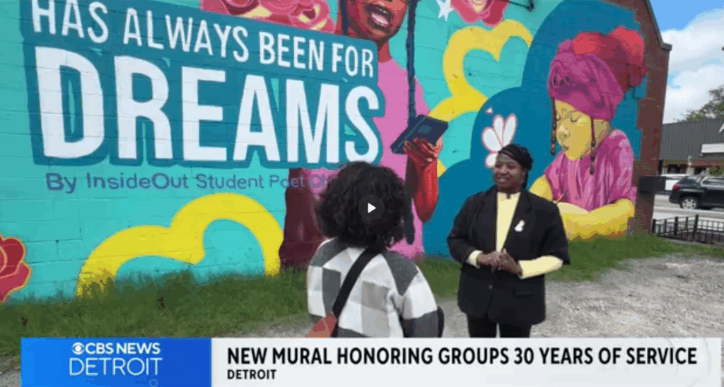 Detroit mural celebrates nonprofit’s 30 years of inspiring young ...